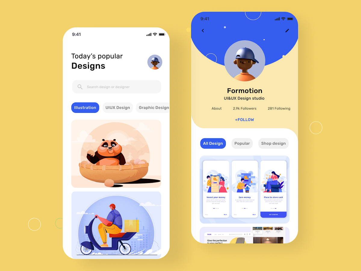 User Profile designs, themes, templates and downloadable graphic ...