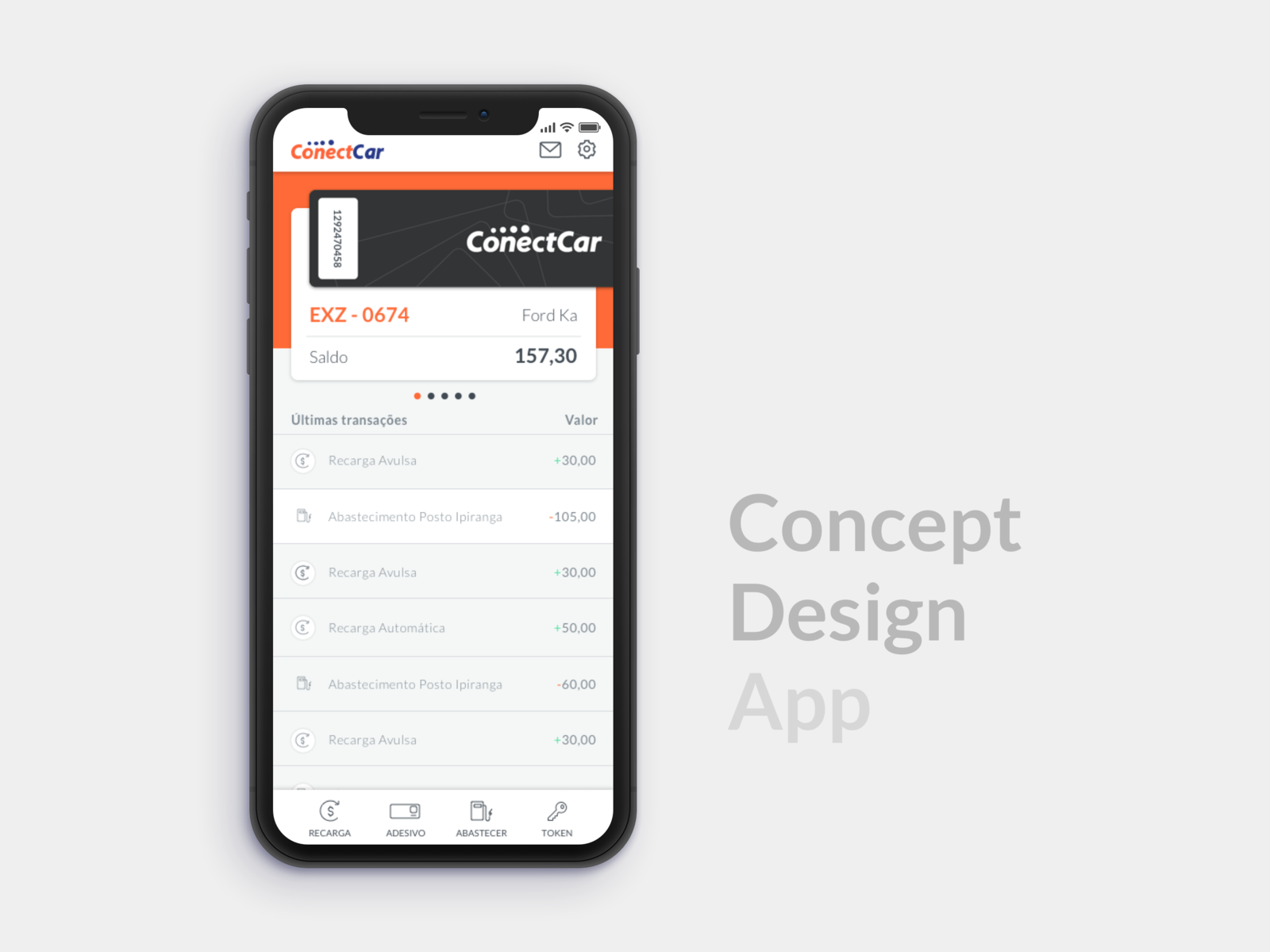Concept App by Giovanna De Medeiros Pudenzi on Dribbble