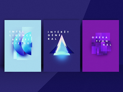 Abstract Poster by Imane B on Dribbble