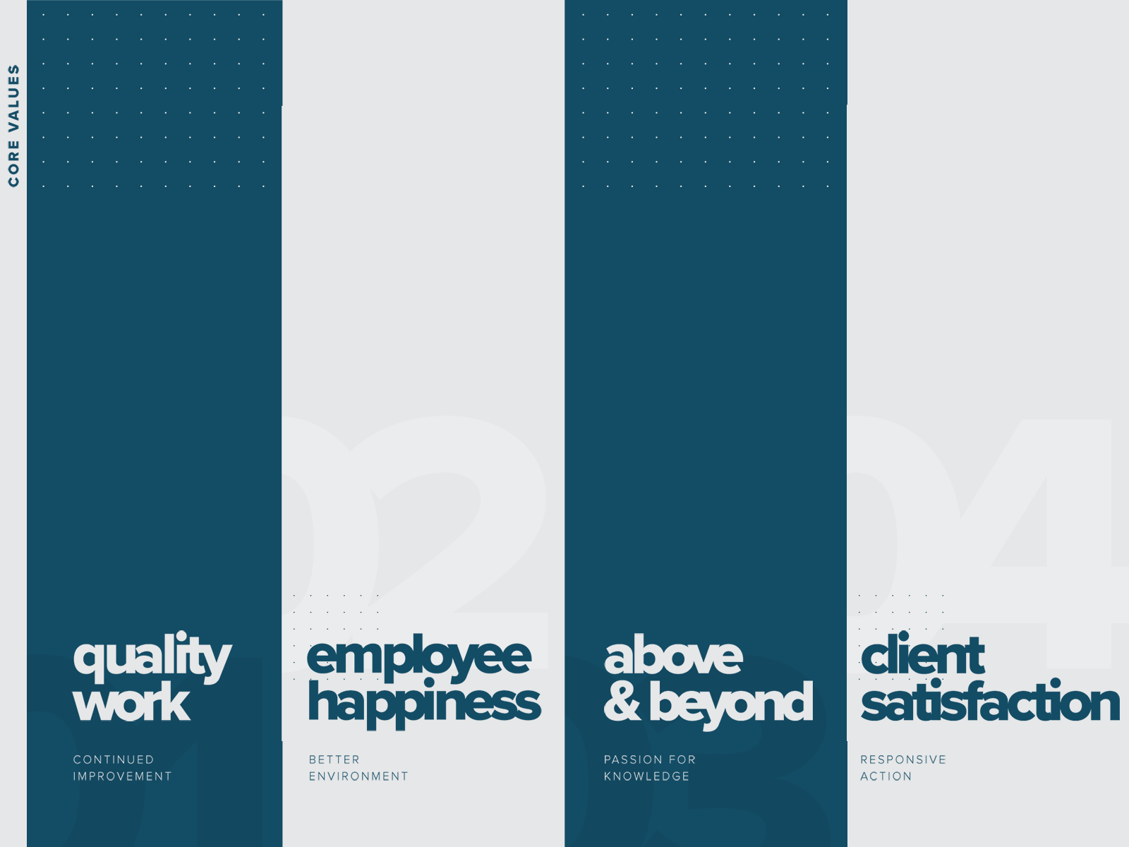 Core Values by Dylan Rhynard on Dribbble