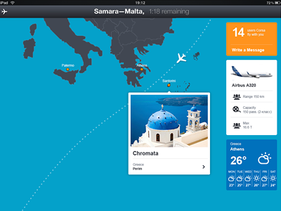 Air Navigator, iPad app concept by Artem Moskovskikh on Dribbble