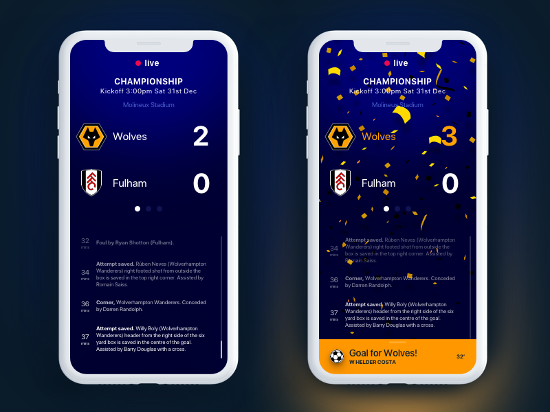 Flash Message UI Task 010 by Richard Dalrymple on Dribbble
