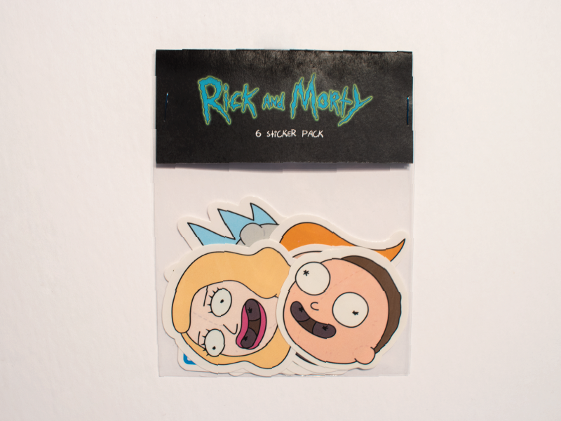 Rick And Morty Mascots Sticker Pack By Smash On Dribbble