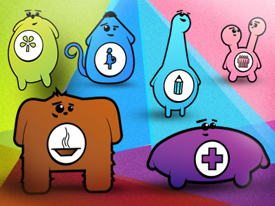 Imagine Cup Character Illustration by Dave Blauvelt on Dribbble