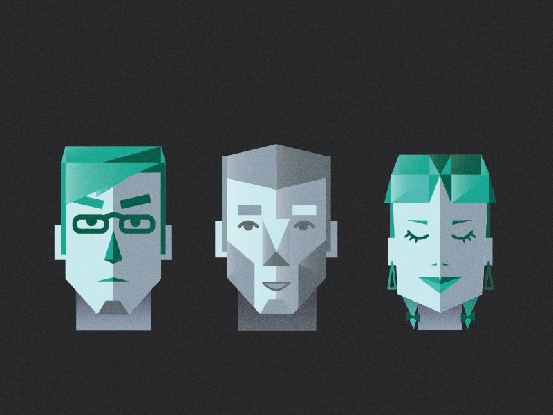 Face Icons by Christine Soules on Dribbble
