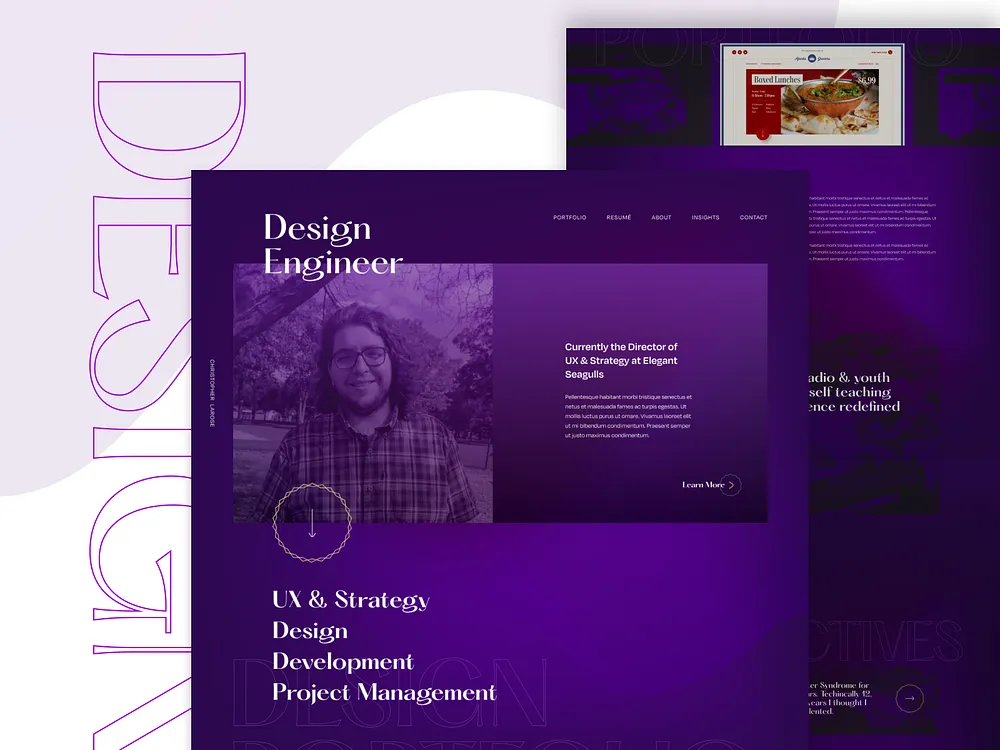 Browse thousands of Front End Developer Portfolio images for design ...