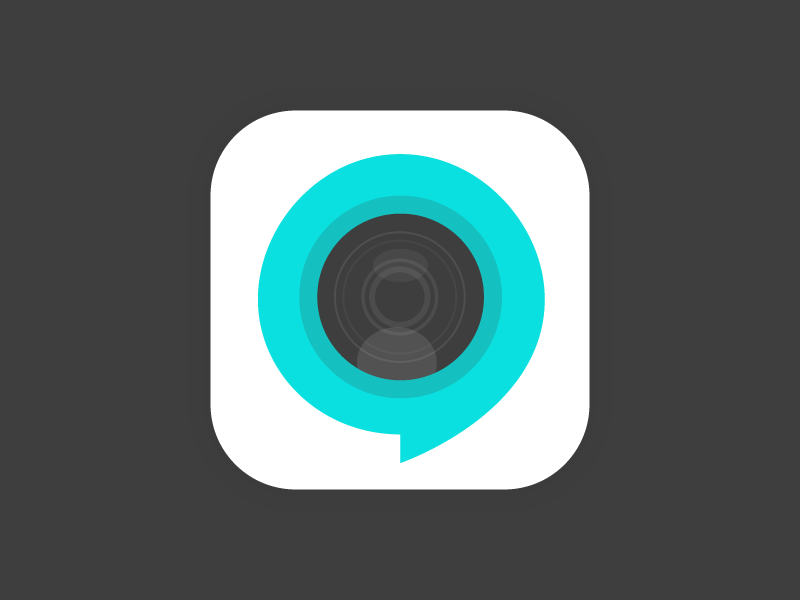 Video chat app icon by Matt Sutton on Dribbble