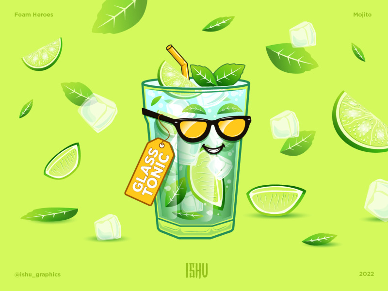 Mojito sticker by Andrey on Dribbble