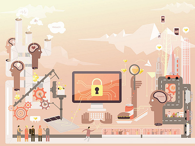 Digital Process by krystallauk on Dribbble