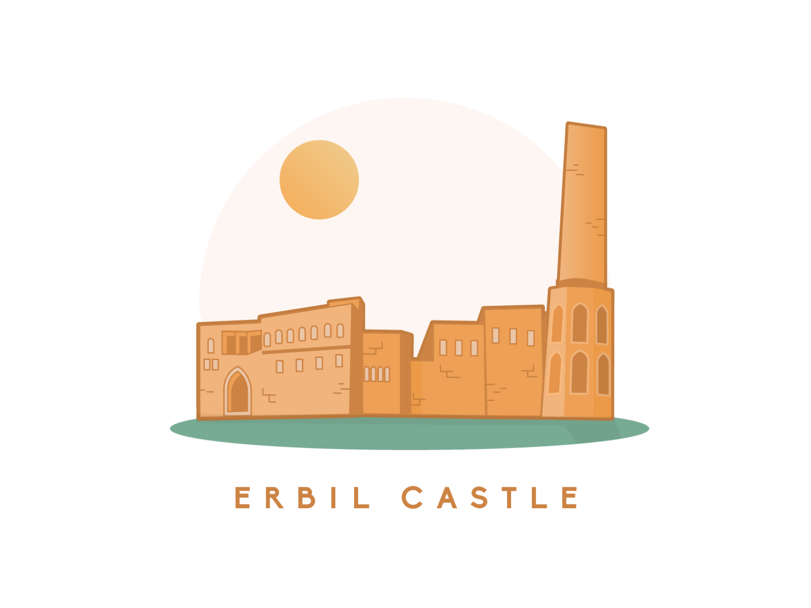 Erbil Castle by gaylan kaka on Dribbble