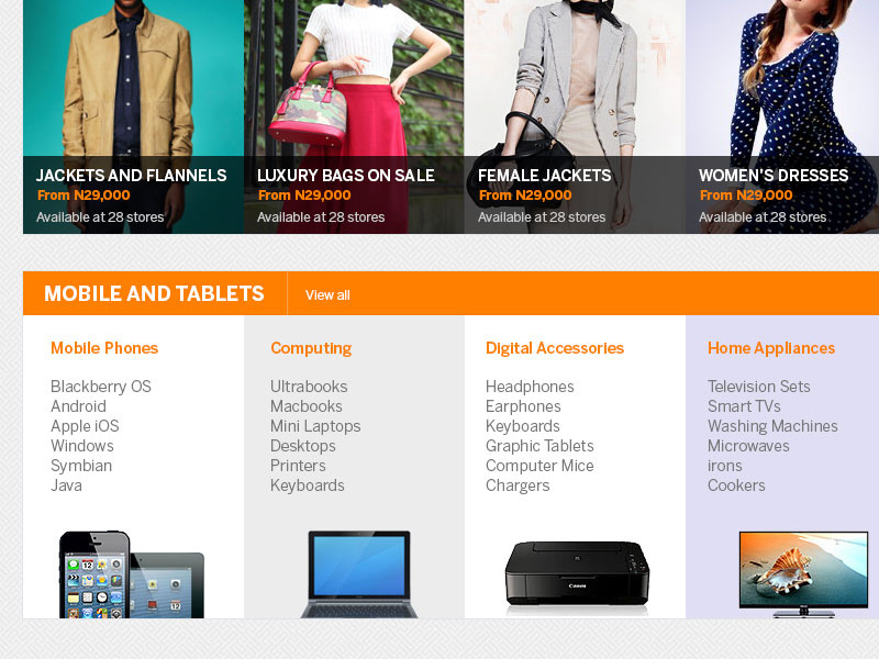 Cart Central Carousels by Opemipo Aikomo on Dribbble