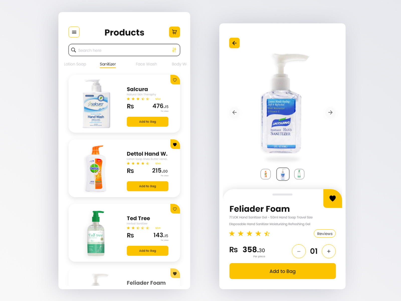 Online Shopping | UI Concept by Wajahat Sheikh on Dribbble