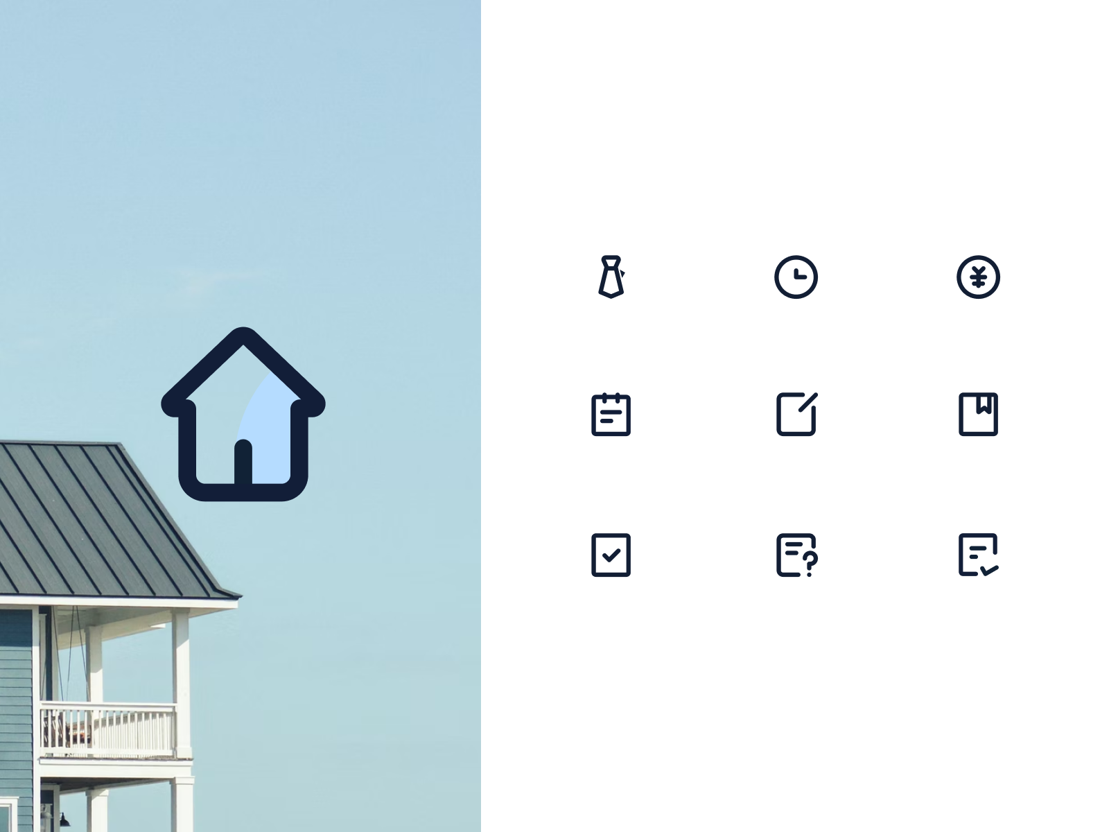 house-icon by Chelo Wang on Dribbble