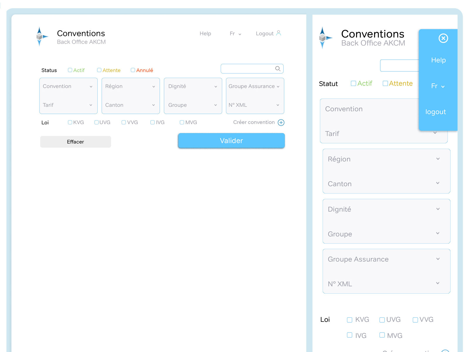 Responsive Search screen by Francesco Carella on Dribbble