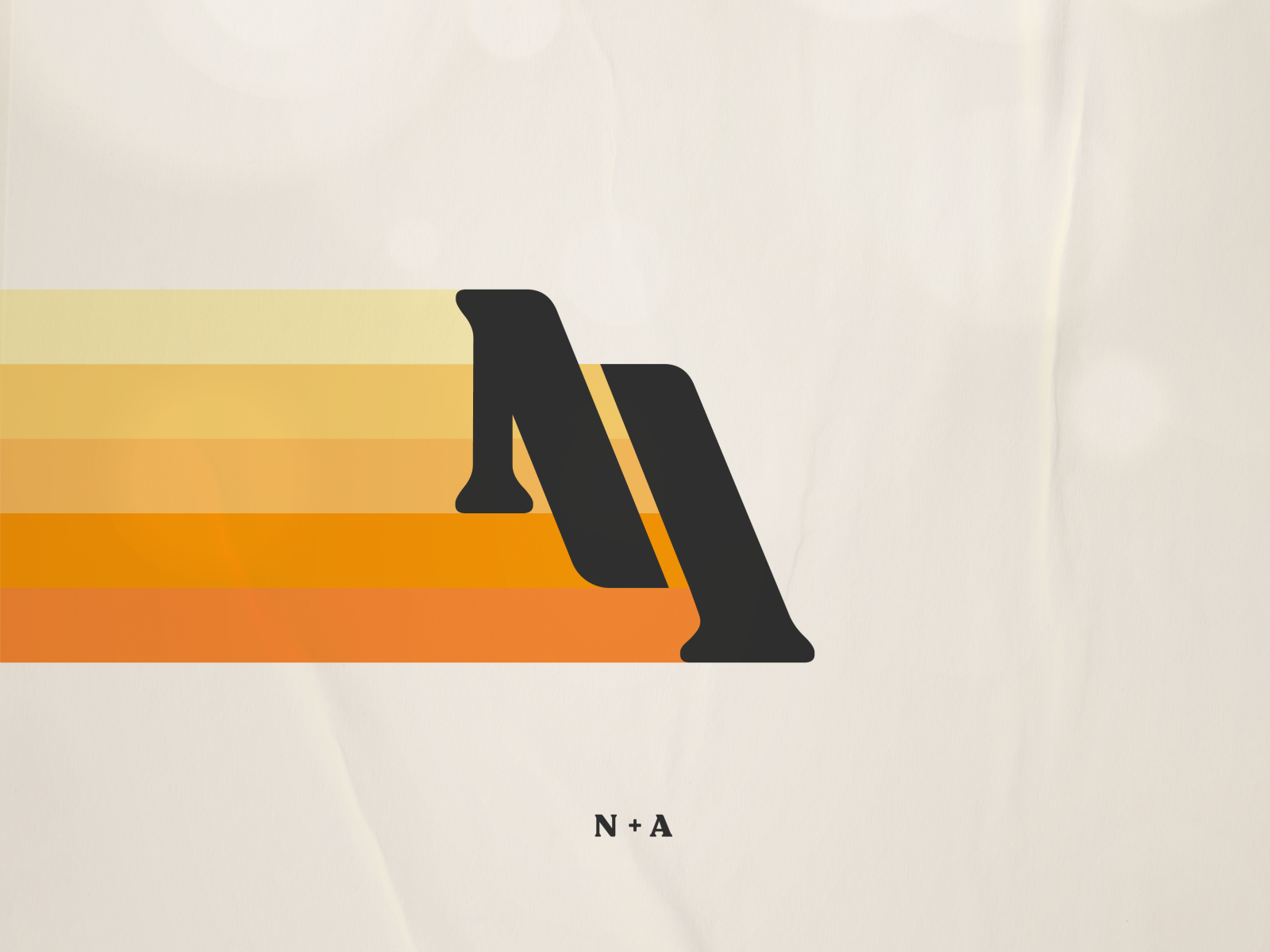 NA Monogram by Luis Gómez on Dribbble