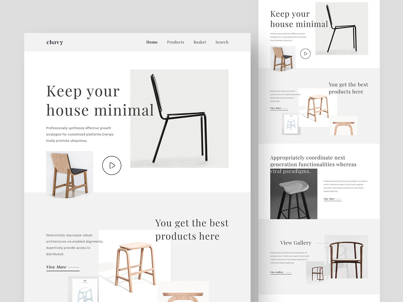 Brand Webpage by nazibuddoula nayeem on Dribbble