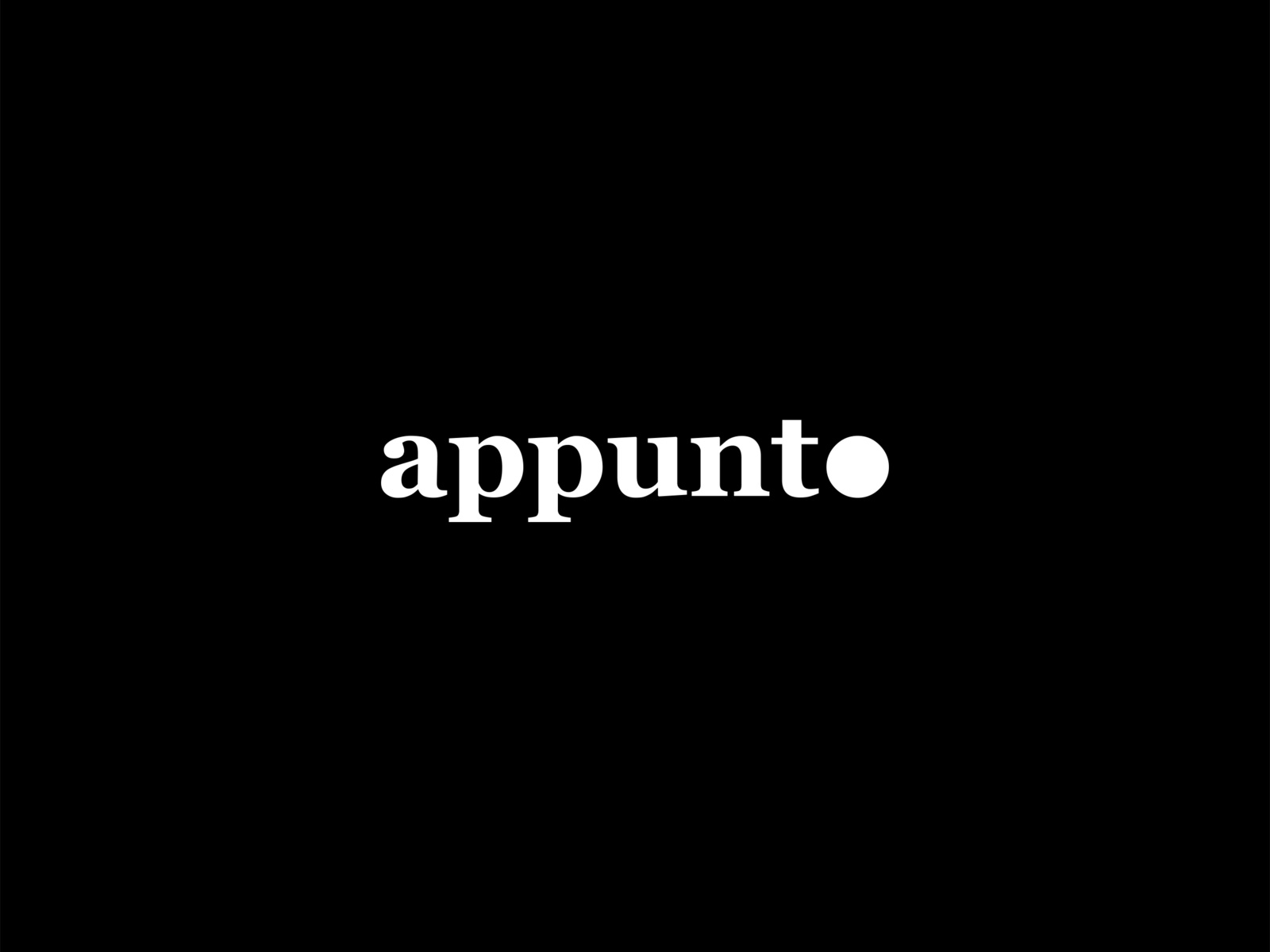 appunto logotype by Luca Perrone on Dribbble
