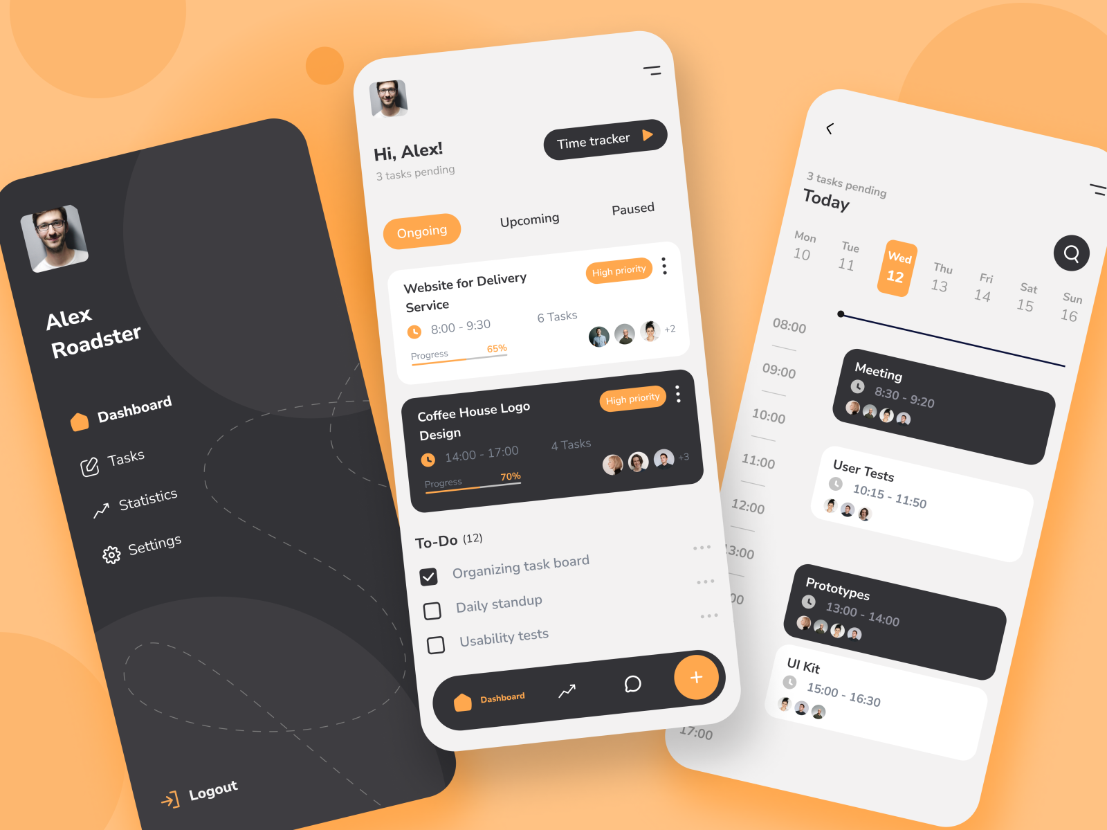 Task Management App by Anastasiya Skrablo on Dribbble