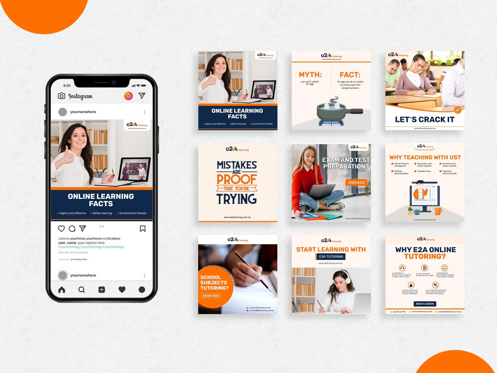 Banner Design for an Online Education Tutor by Sagar Verma on Dribbble