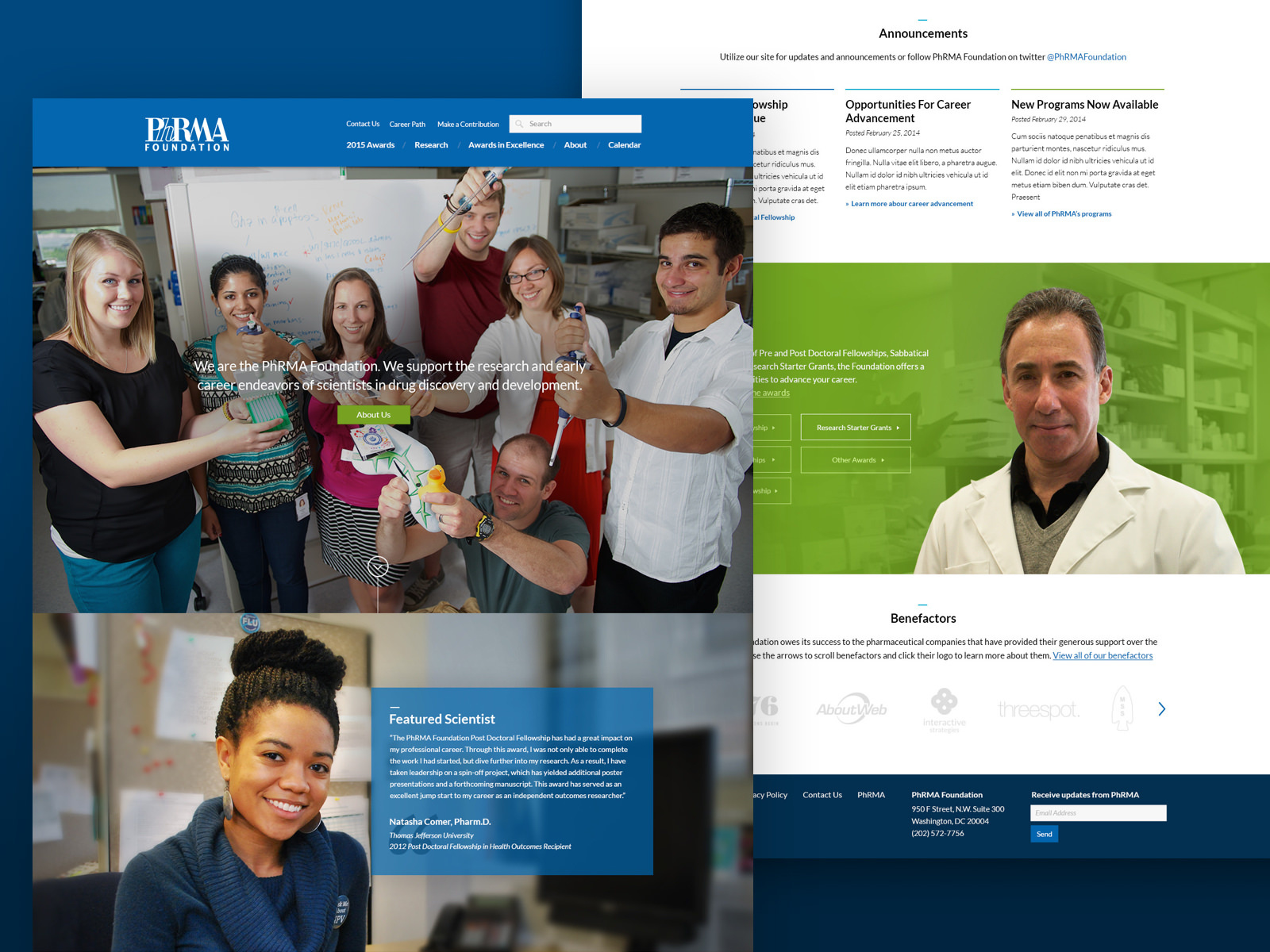 Phrma Foundation By рџ љ Randall Parrish рџ љ On Dribbble