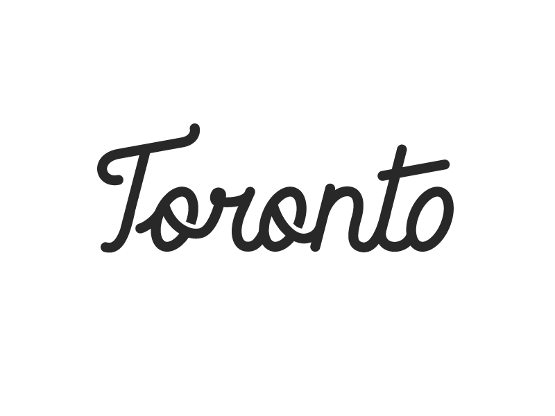Toronto Script by Jordan H Johnson on Dribbble