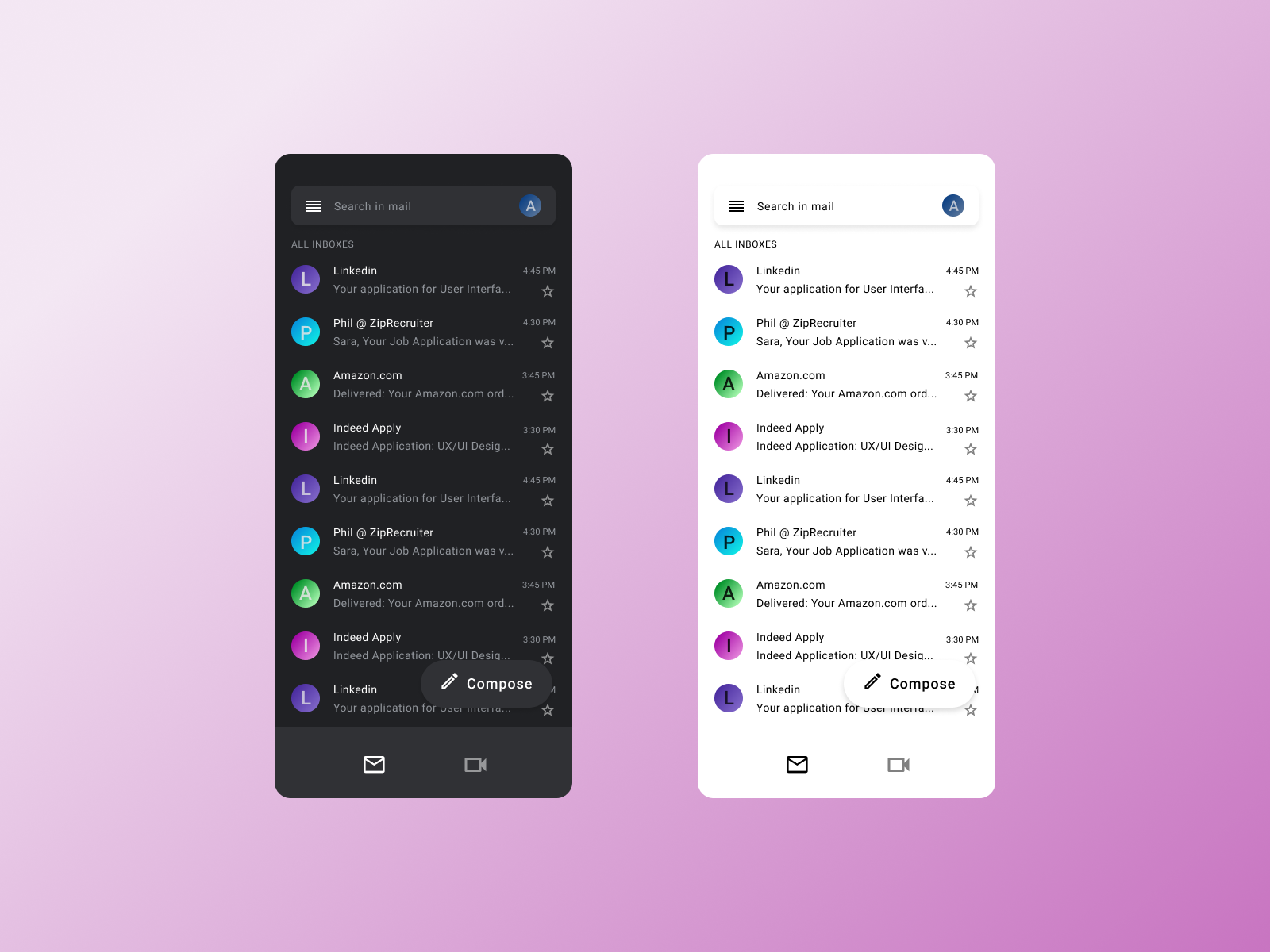 Mobile Email UI Concept by Adam Said | Product Designer on Dribbble