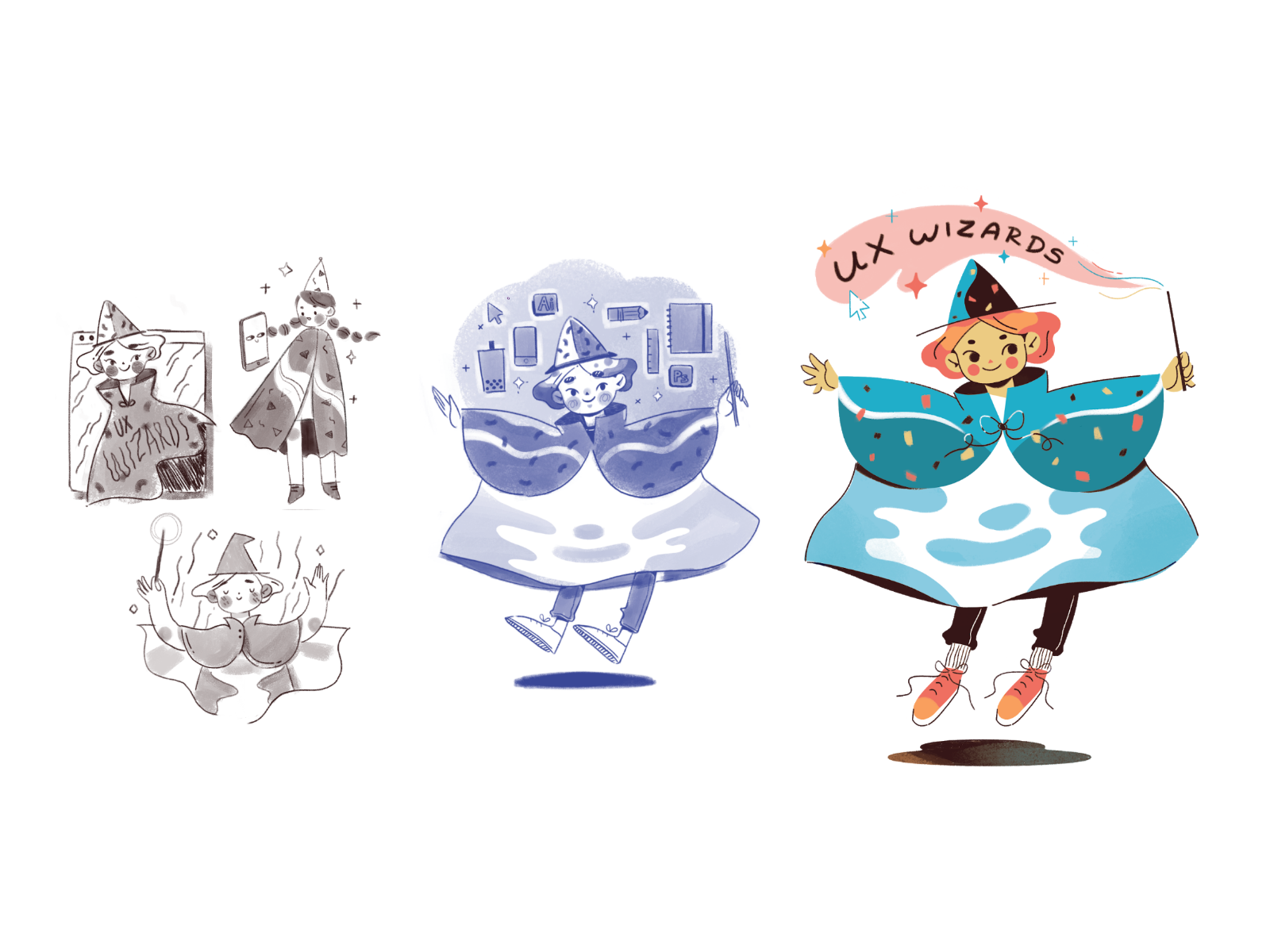 UX Wizards Sticker by Joanne Arboleda on Dribbble