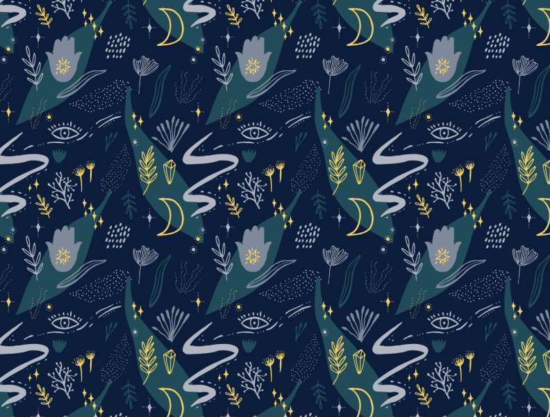 Magical patterndesign by Agnes Swart on Dribbble