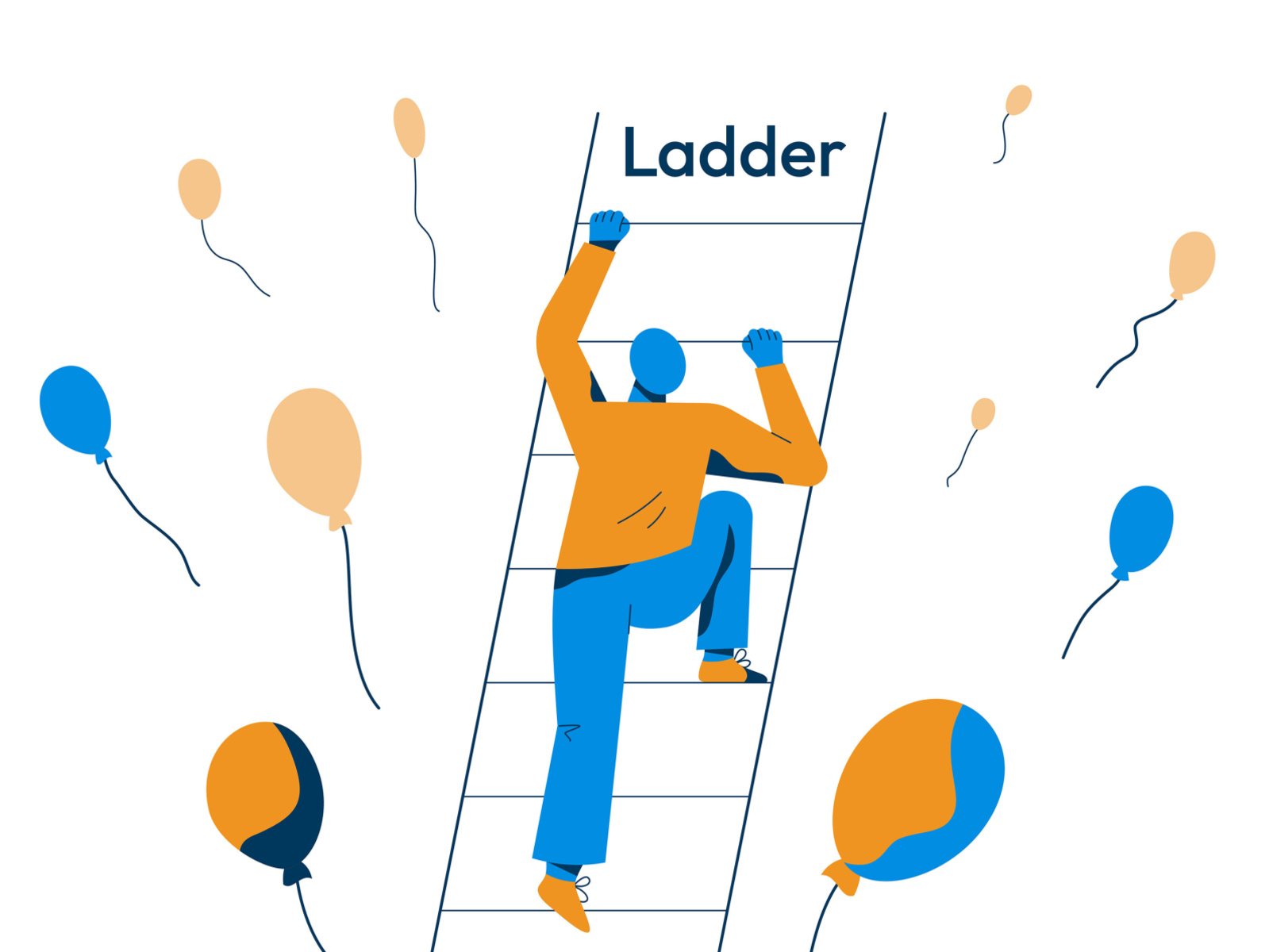 Four modes of career growth by Sofia Iudina on Dribbble