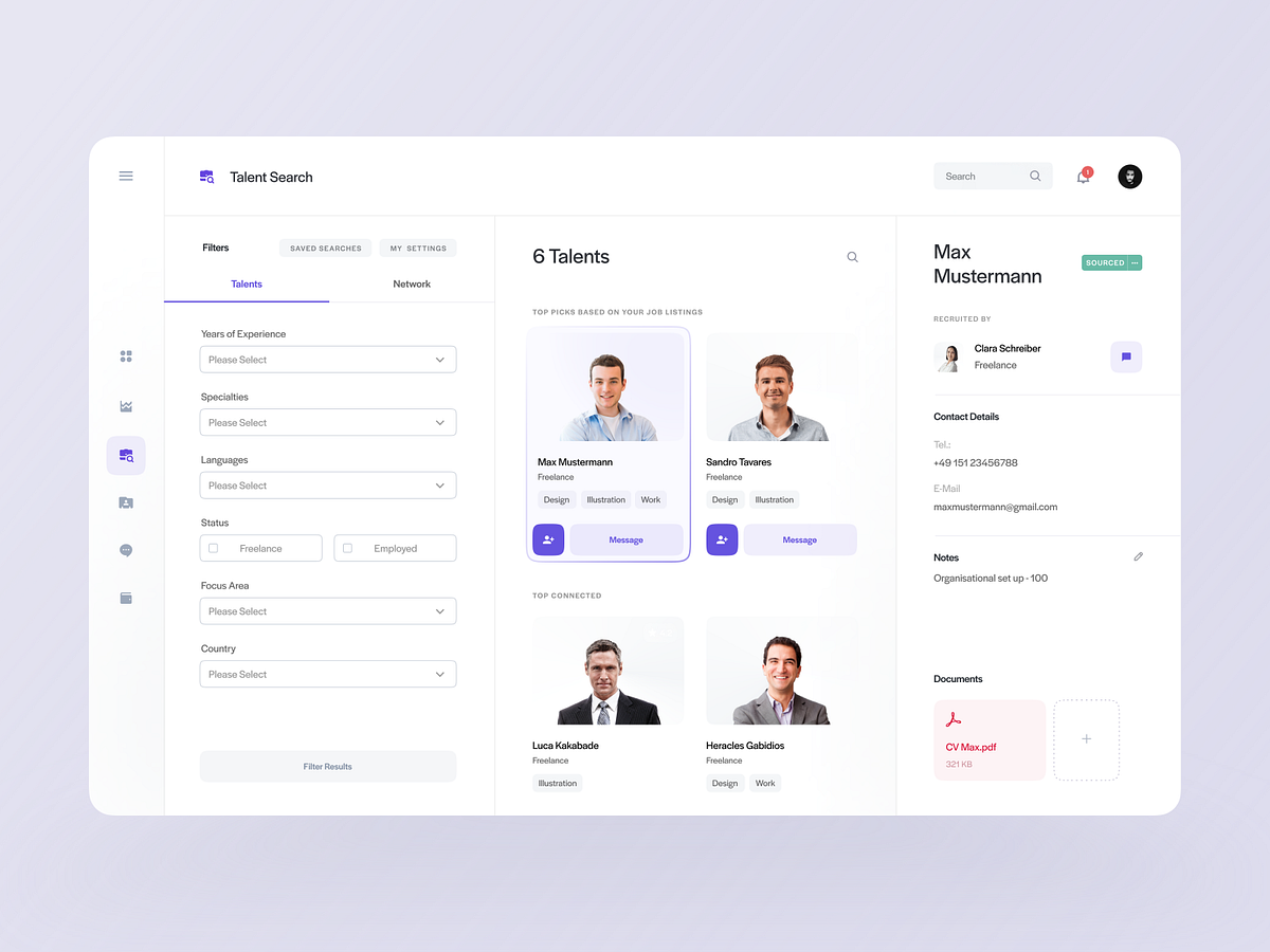 Hrms Dashboard designs, themes, templates and downloadable graphic ...