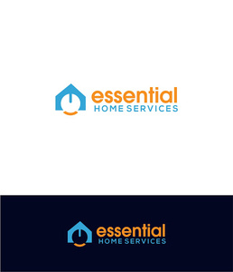 Essential Home Service Logo Design Idea by Himadri Mukherjee on Dribbble