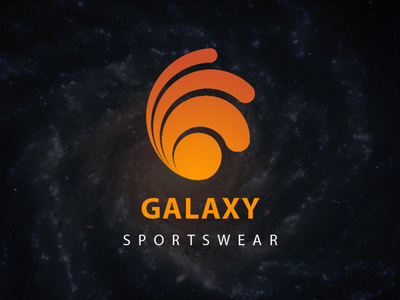Galaxy Logo by Sina Farang on Dribbble