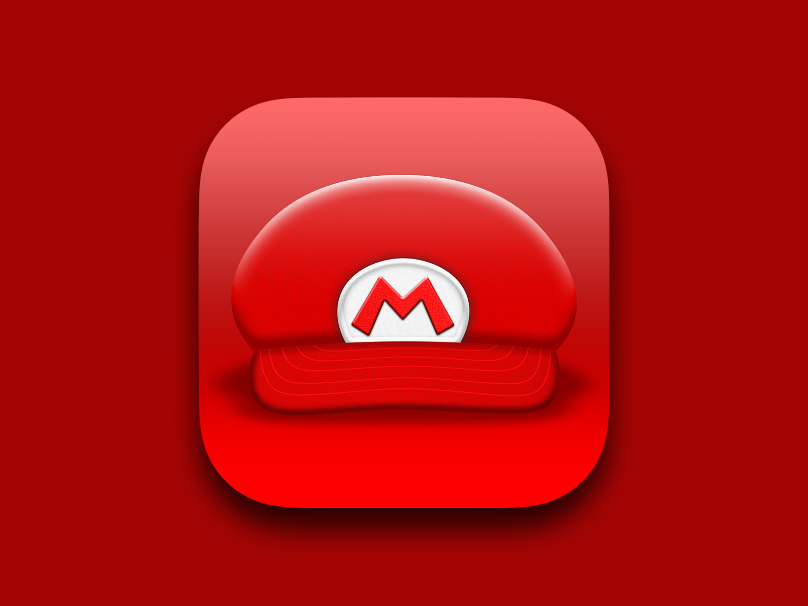 Mario App Icon by Angel G. Ramos-Lugo on Dribbble
