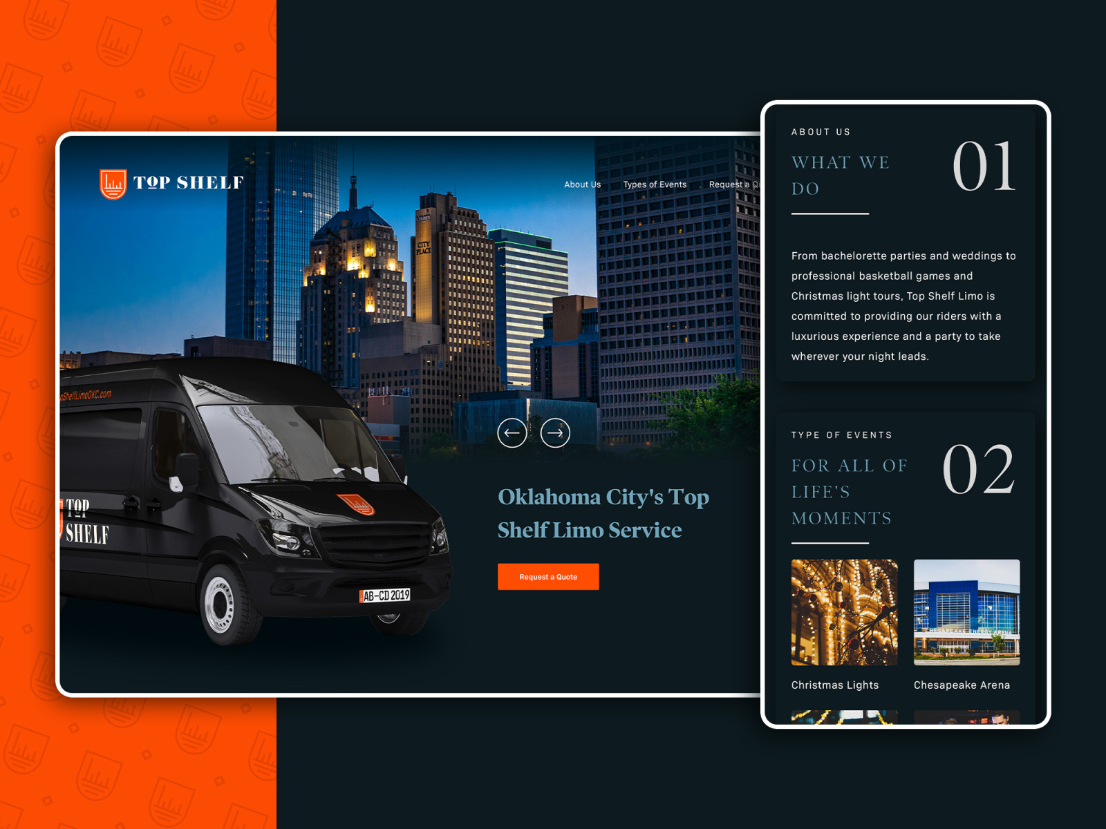 Top Shelf / Web Design by Israel Ramirez for liquidfish on Dribbble