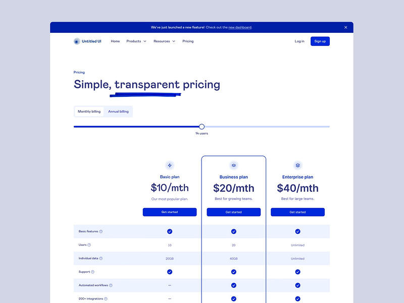 Browse thousands of Pricing images for design inspiration | Dribbble
