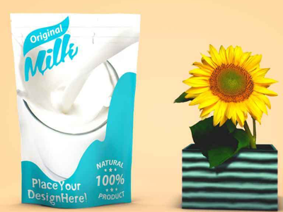 Free Milk Powder Mockup by Divine Works on Dribbble