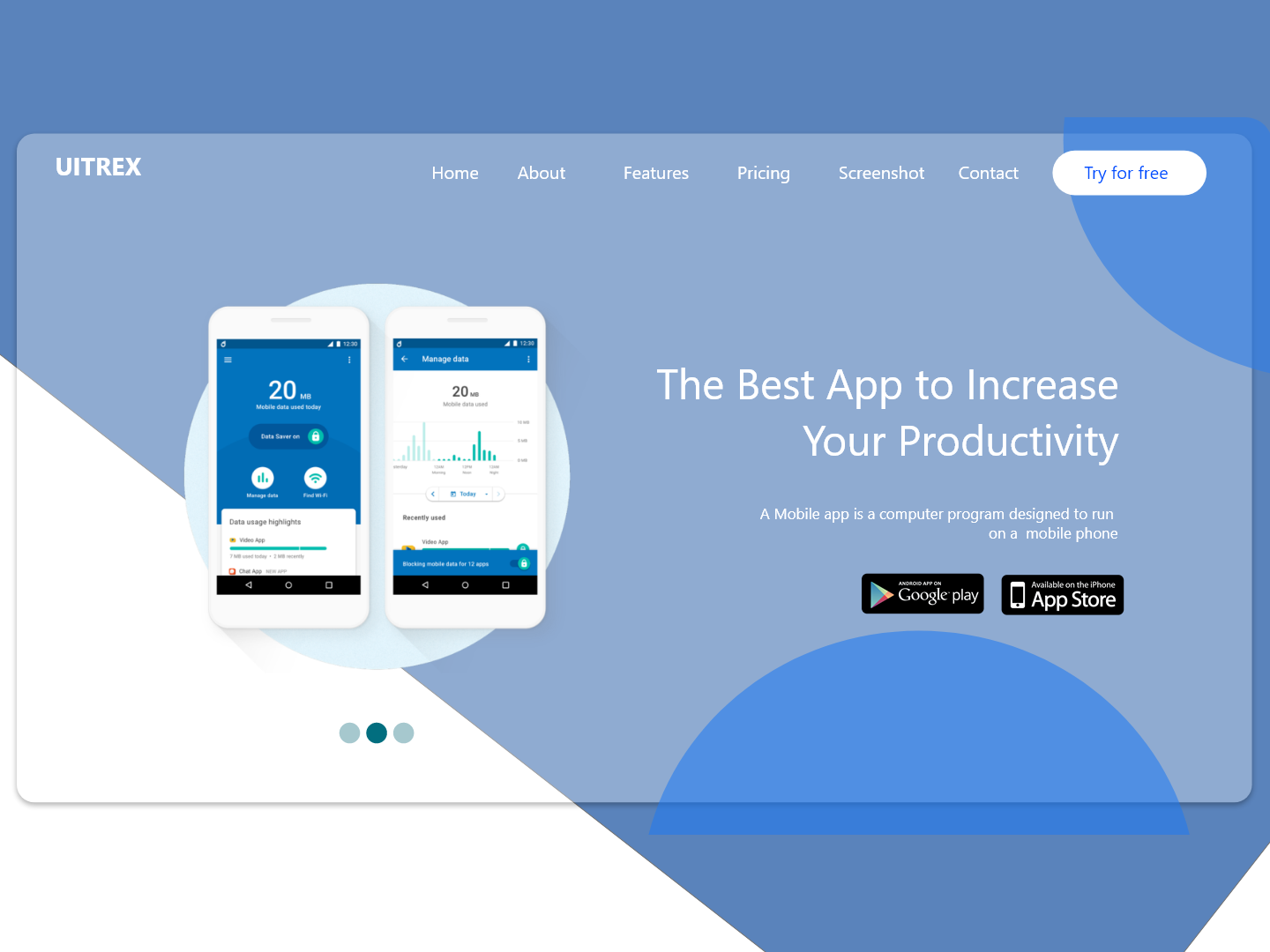 UITREX by Afdan Rojabi on Dribbble
