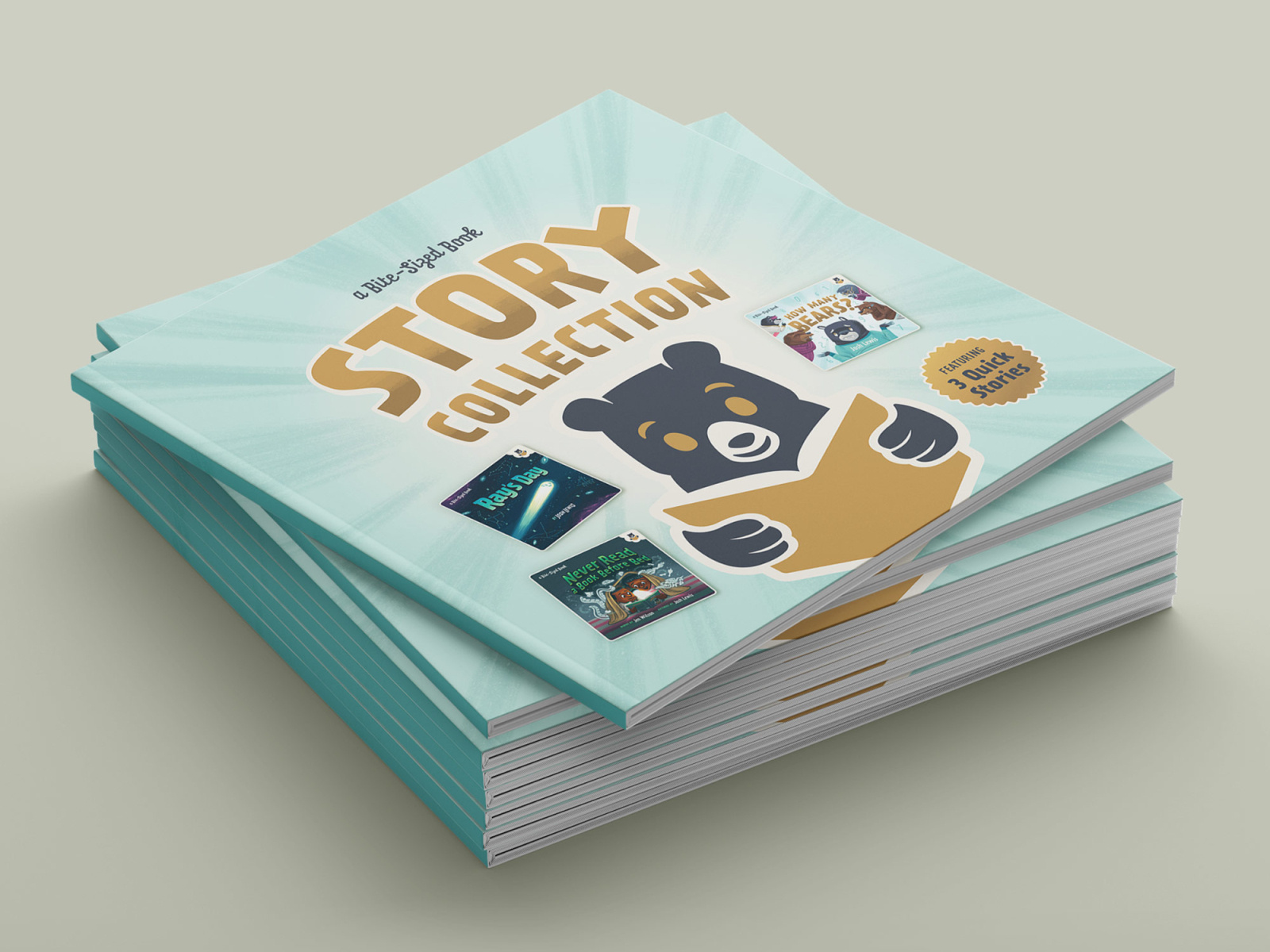 A Bite-Sized Book Story Collection by Josh Lewis on Dribbble