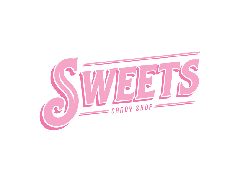 Thirty Logos Challenge Day 11 "Sweets" by Sam Harachis on Dribbble