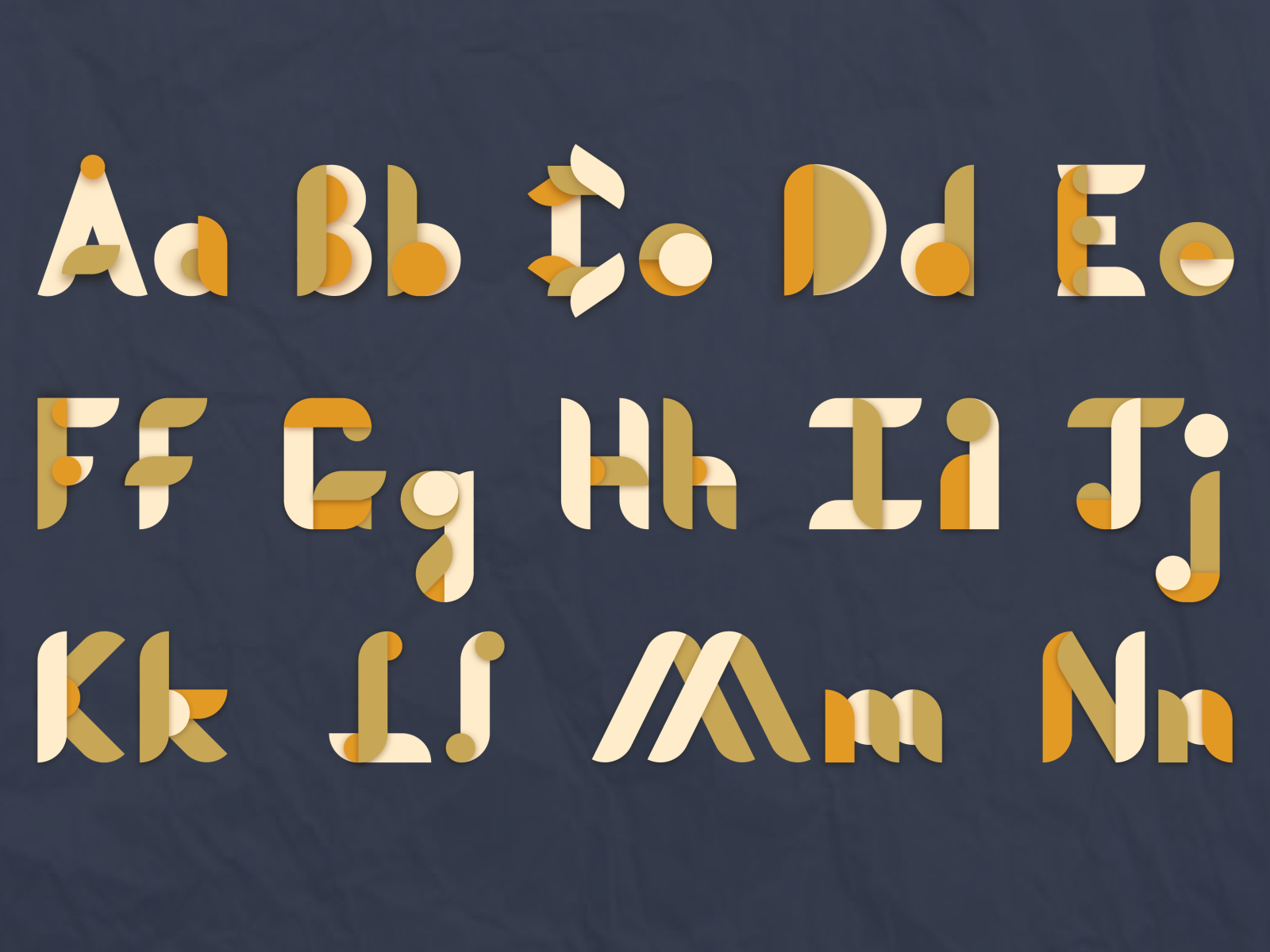 Curves and Cutouts 1 by Robert Fusiek on Dribbble