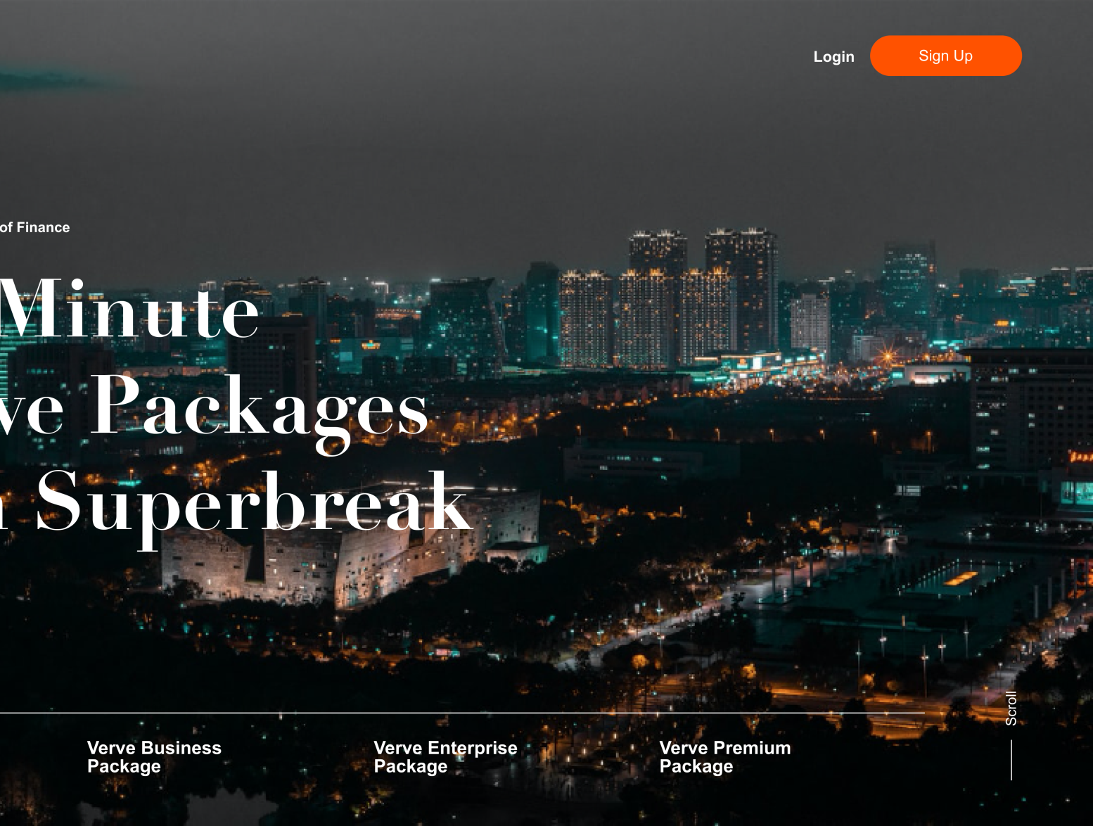 V.landing Page 2 by Arinze Okoli on Dribbble