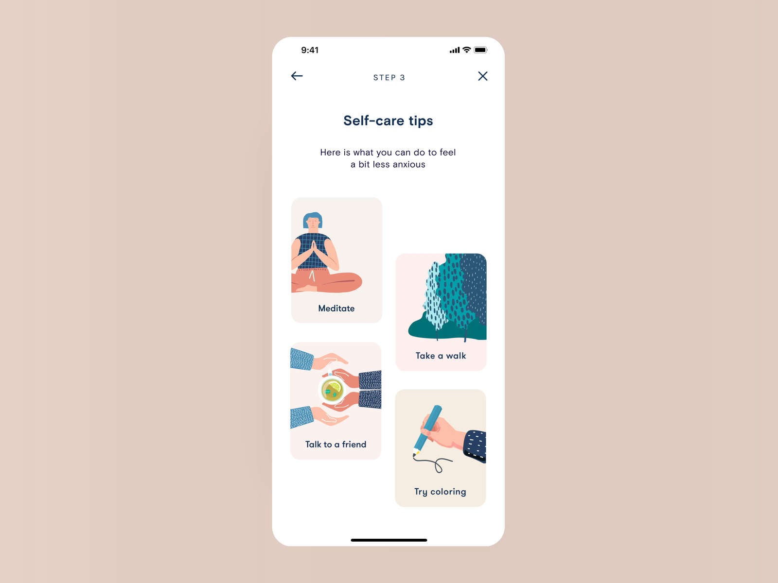 Mindfulness App by Iga Kucharska for Netguru on Dribbble