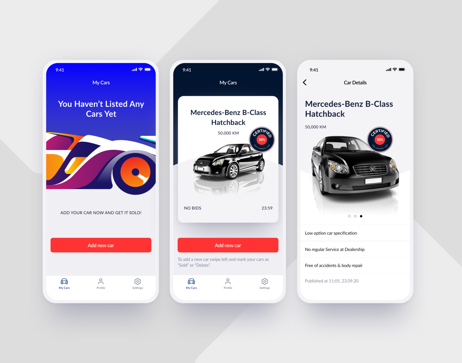 UI Concept Carma app by Tanya Kovtun 🇺🇦 on Dribbble