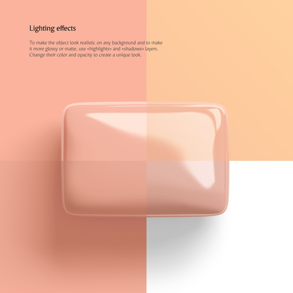 Rectangular Button Badge Mockup by Alexandr Bognat on Dribbble