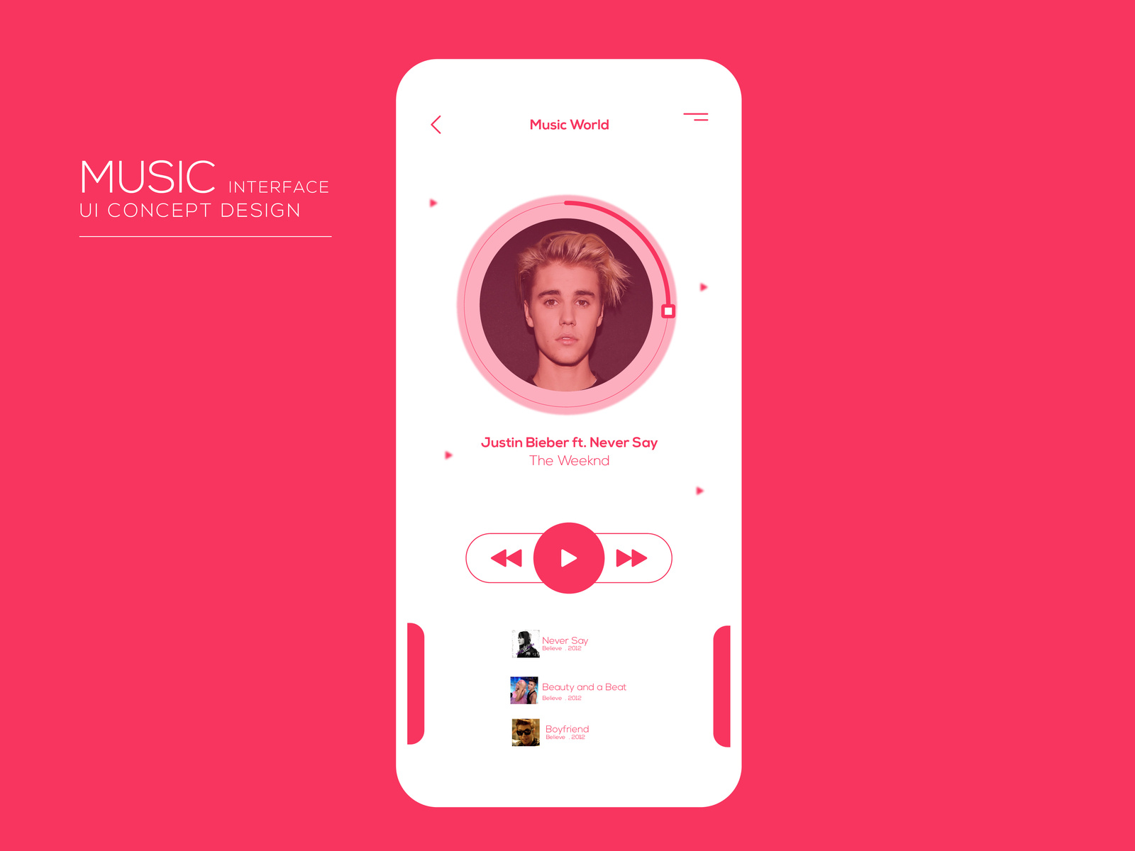 Music Interface Ui Design by M Sohal ⚡ on Dribbble