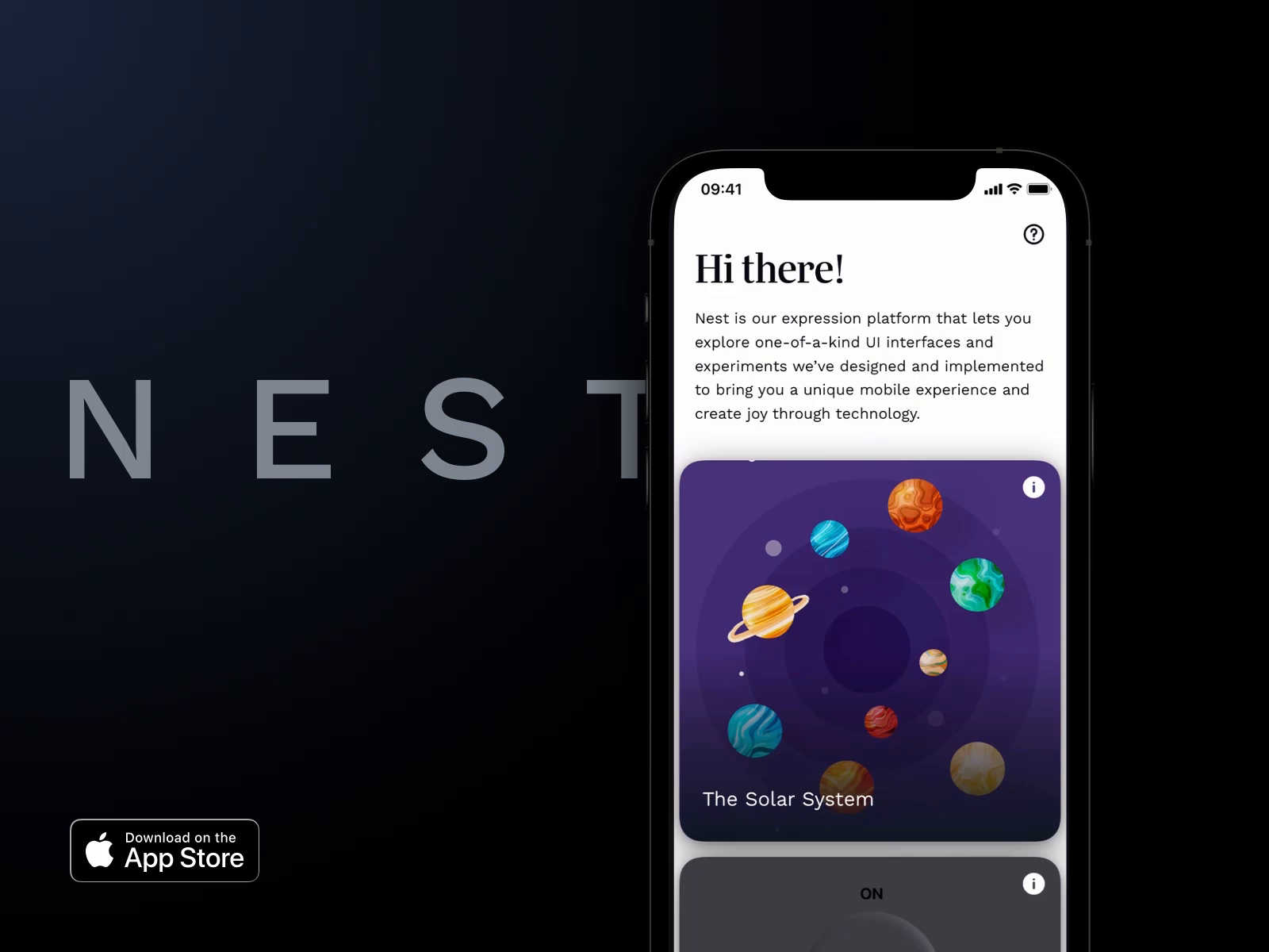 NEST - expression platform by Halcyon Mobile by Halcyon Mobile on Dribbble