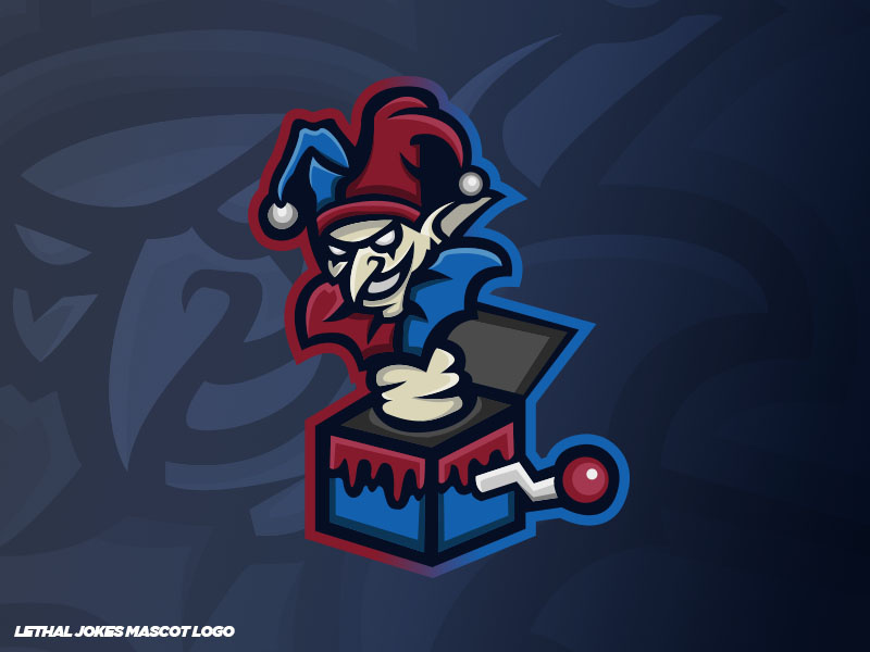Lethal Jokes Mascot Logo by Vedant Patel on Dribbble