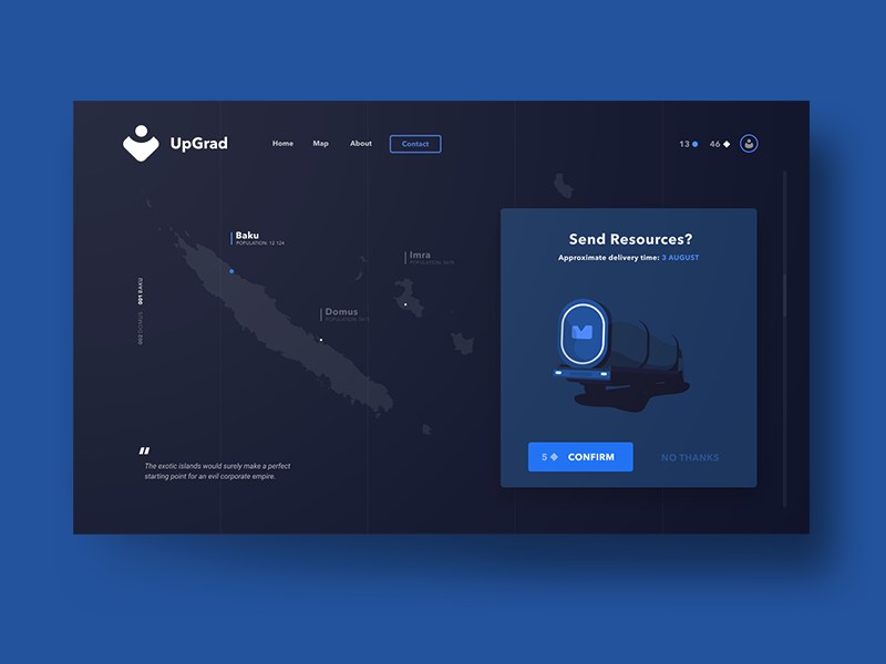 Map Daily Ui #29 by Yavor Stoilov on Dribbble