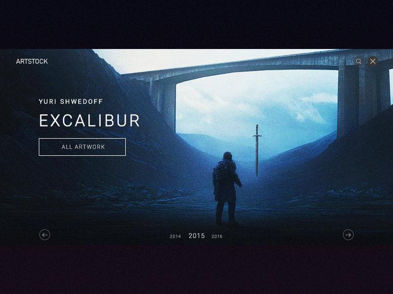 Art concept page by GrUnknown on Dribbble