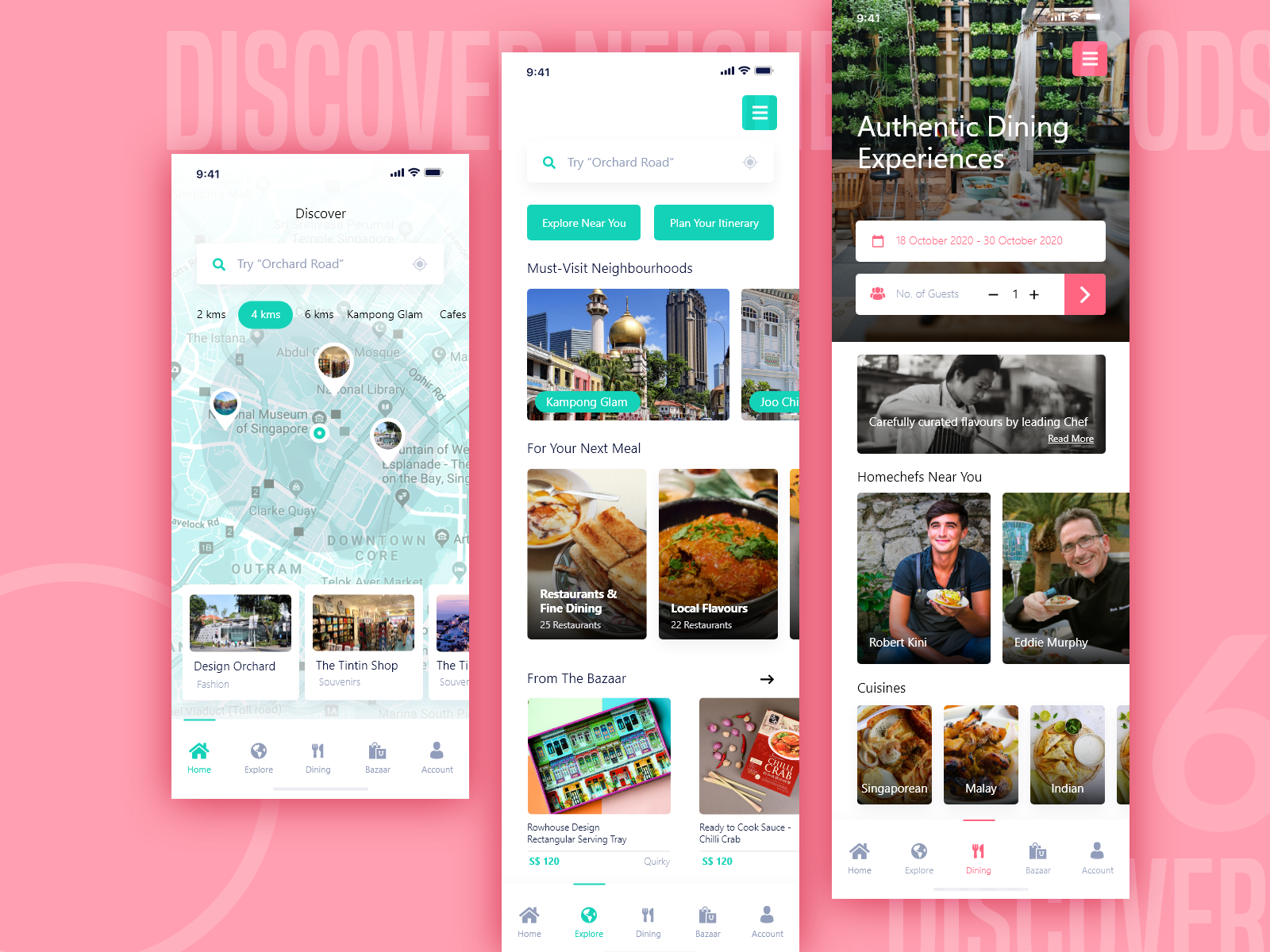 Tourism UI by sakthi yeil on Dribbble